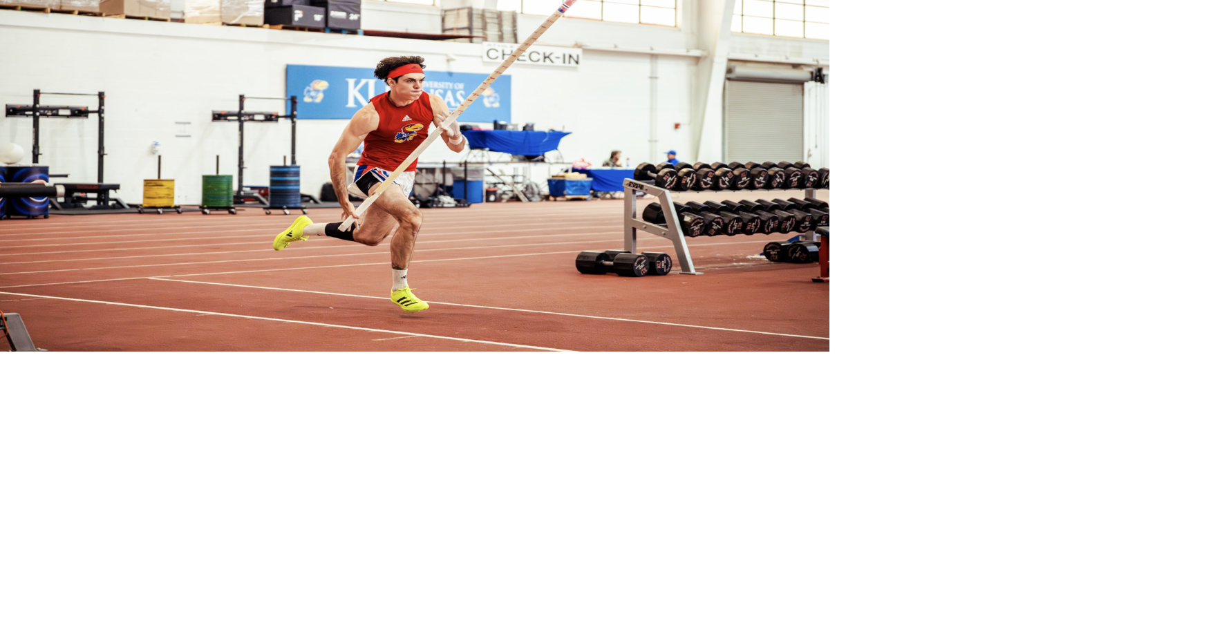 Barkdull wins pole vault title, four Jayhawks place at NCAA ...