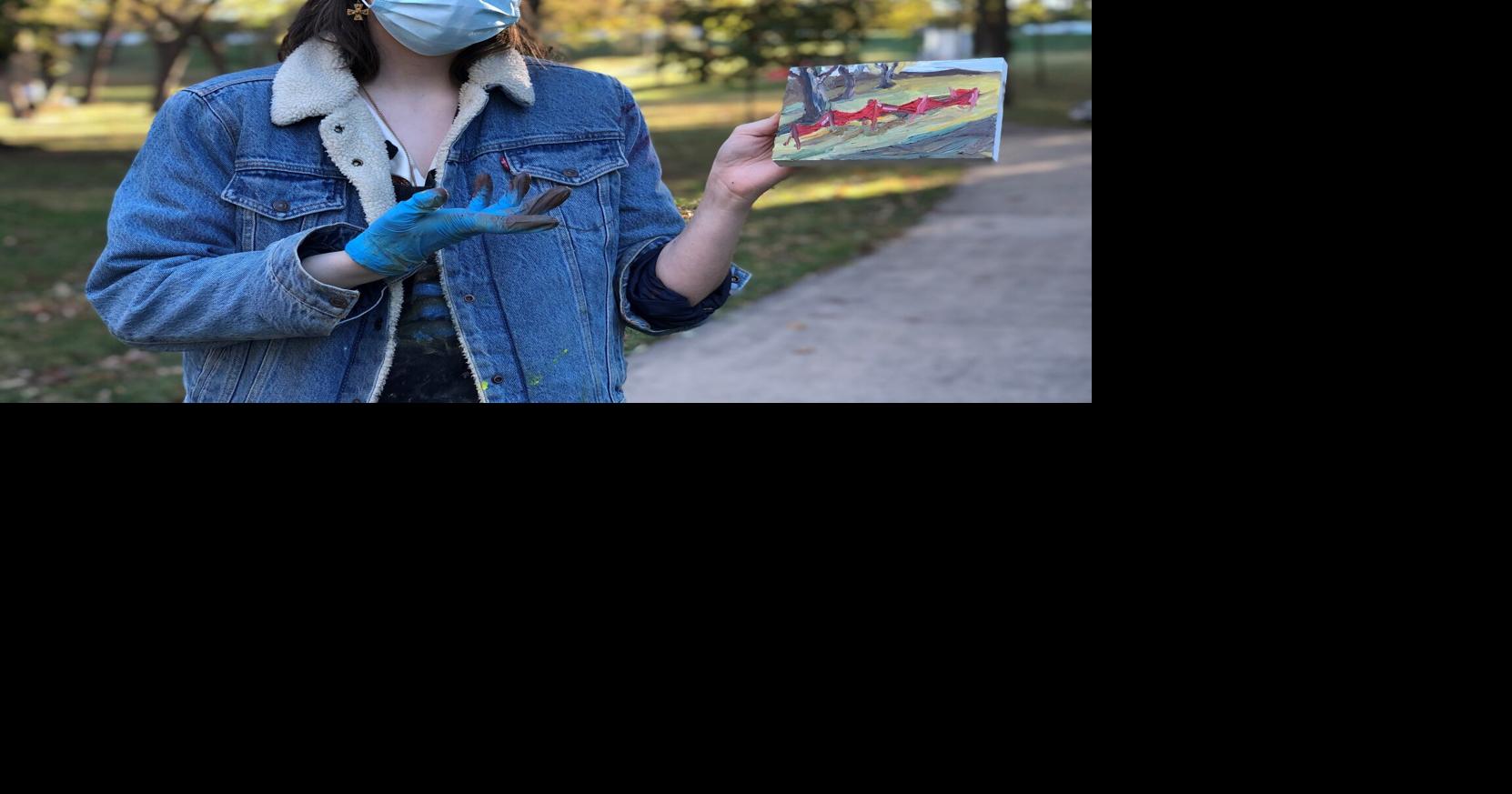 En plein air: KU painting club continues to paint outside | Arts ...