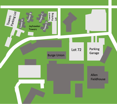 Jayhawker Towers residents forfeit parking to KU Athletics donors on ...