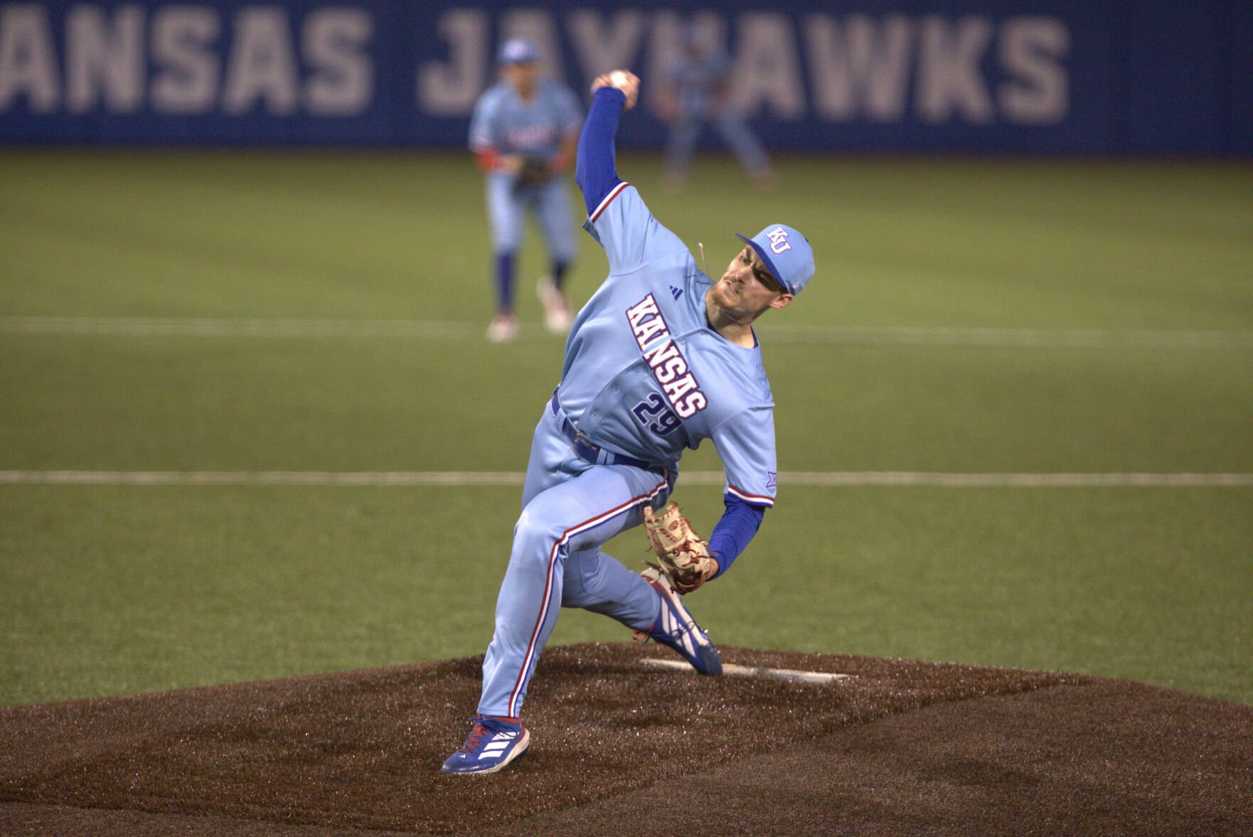 Kansas baseball wins 11th straight game, downs Wichita State | Sports ...