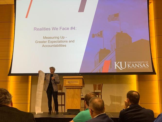 Provost Barbara Bichelmeyer introduces KU strategic plan, 'Jayhawks ...