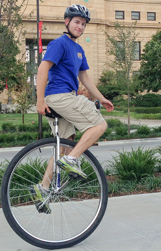 unicycle boy