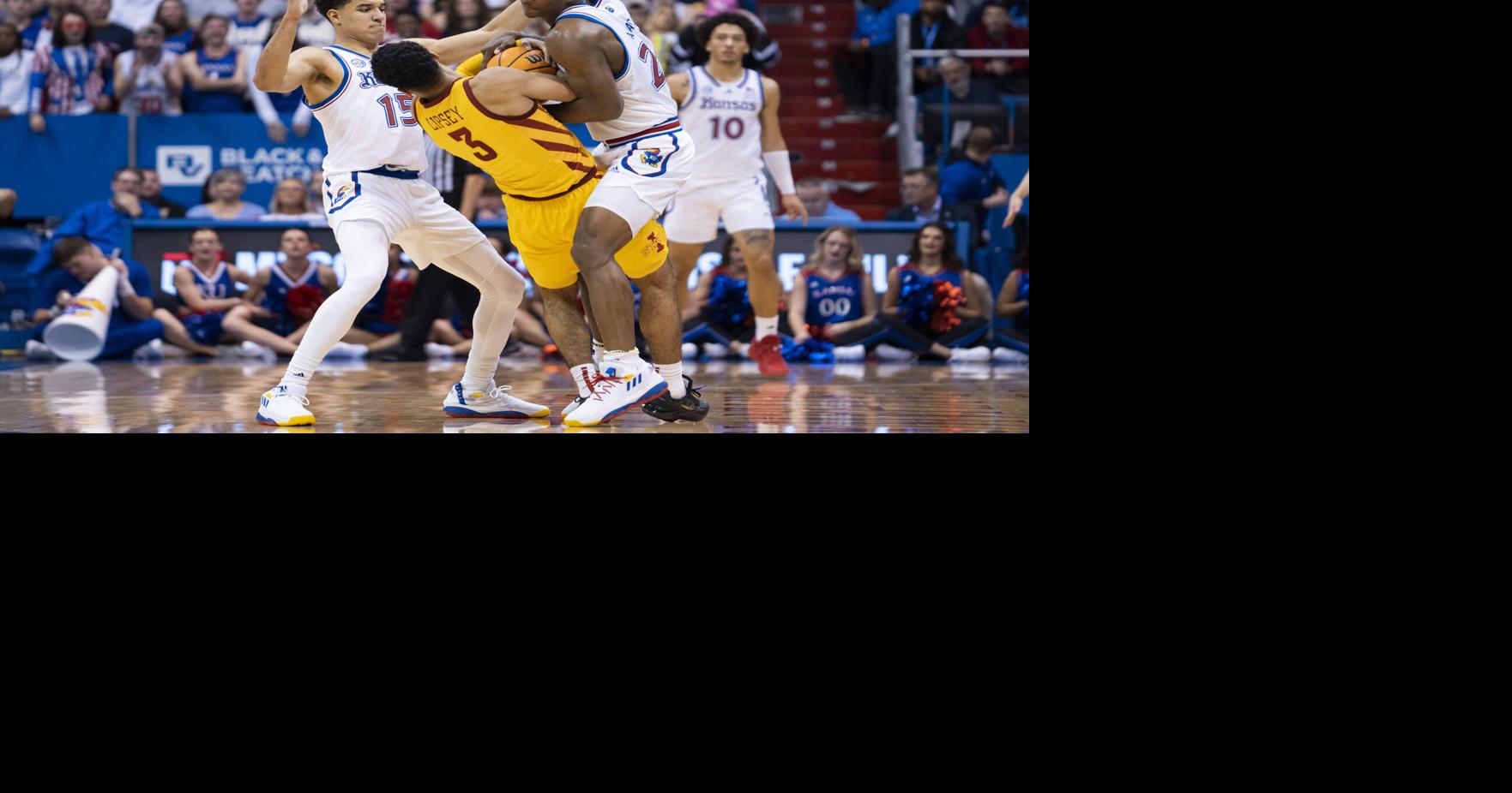 KJ Adams the hero once again for the Jayhawks in win over Iowa State ...