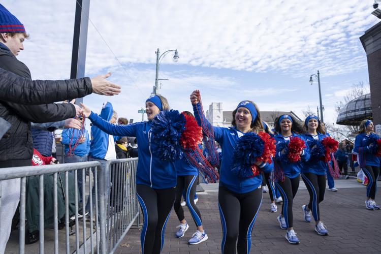 GALLERY: Kansas fans paint Beale Street crimson and blue in excitement ...