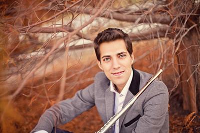 Professional flutist Seth Morris prepares for Kobe International Flute ...