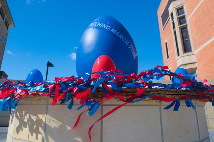 Jayhawk Evolution statues will create a 'sacred place' on campus | News ...