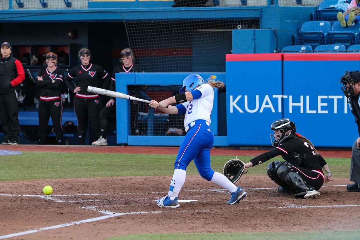 Kansas softball falls to Wichita State in extra innings | Sports ...