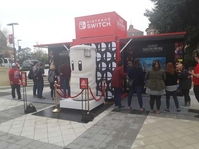 Nintendo event on campus draws in dozens of students with live games ...