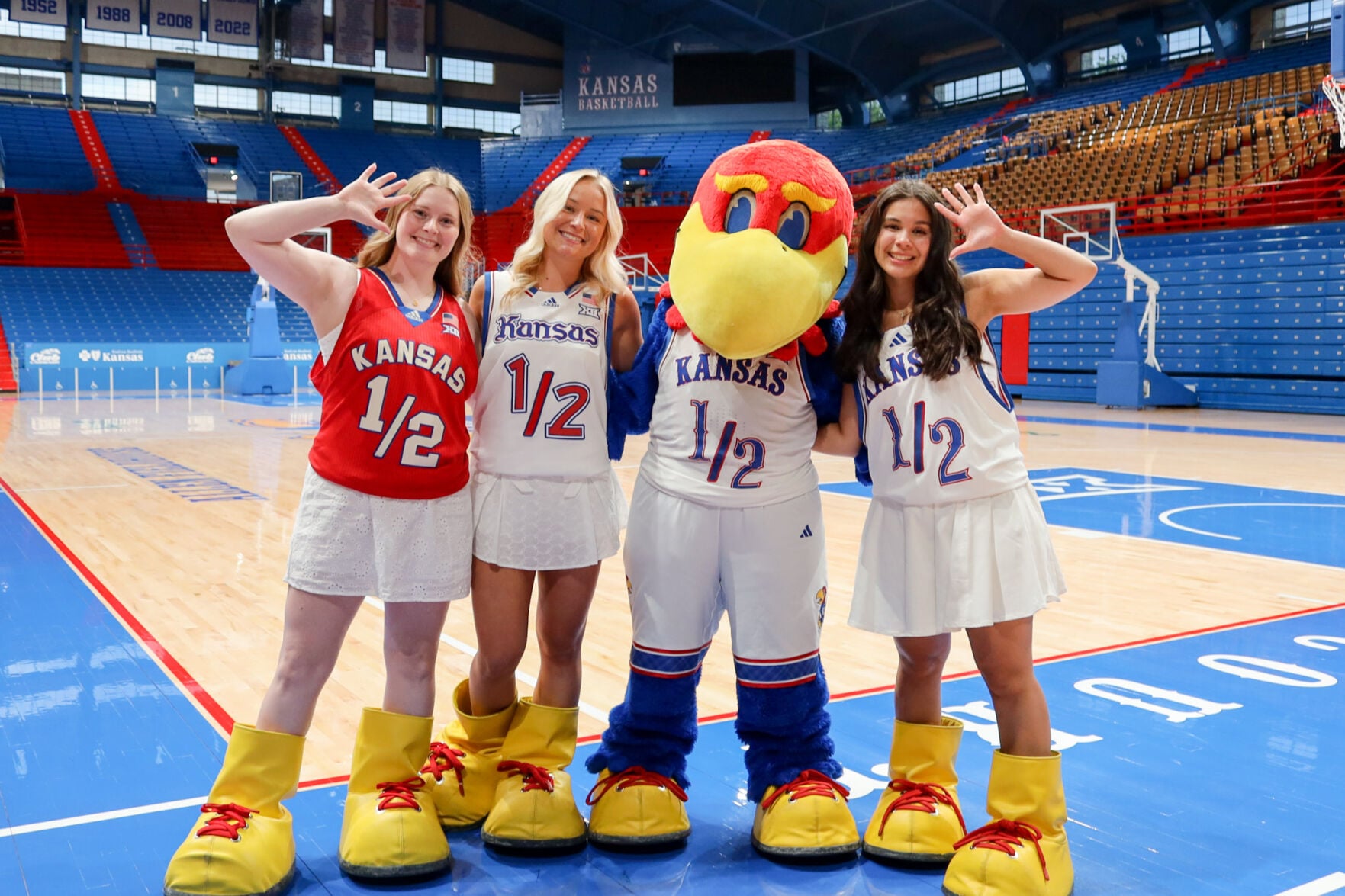 KU mascot reveal: Meet the seniors who were Big and Baby Jay | News ...