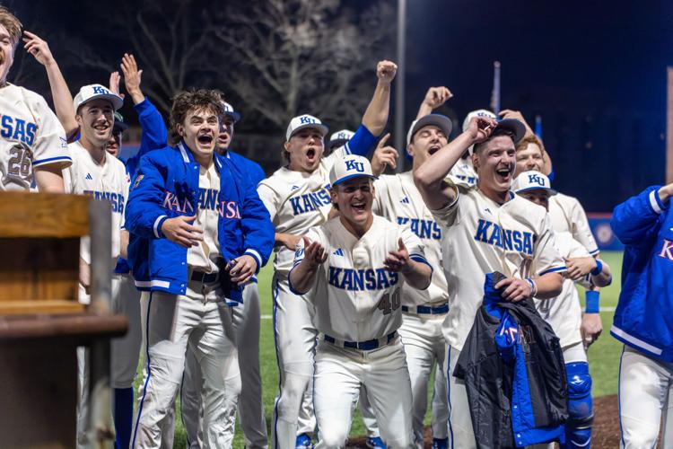 Osoria hits walk-off grand slam, Kansas baseball wins home opener ...