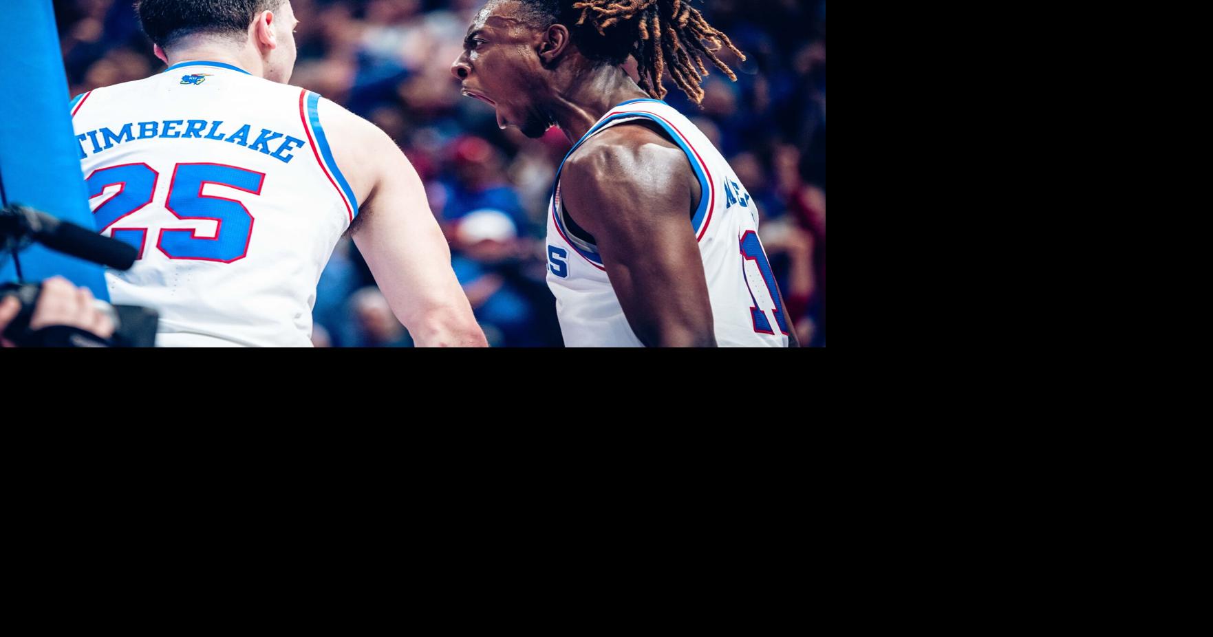 Timberlake, Kansas’ role players step up in blowout win over Texas ...