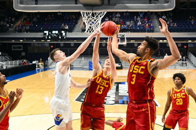 USC's Mobley Brothers hand Kansas men's basketball worst NCAA ...
