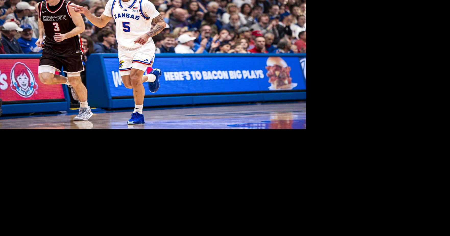 Zeke Mayo shines again as Kansas routs Brown | Sports | kansan.com