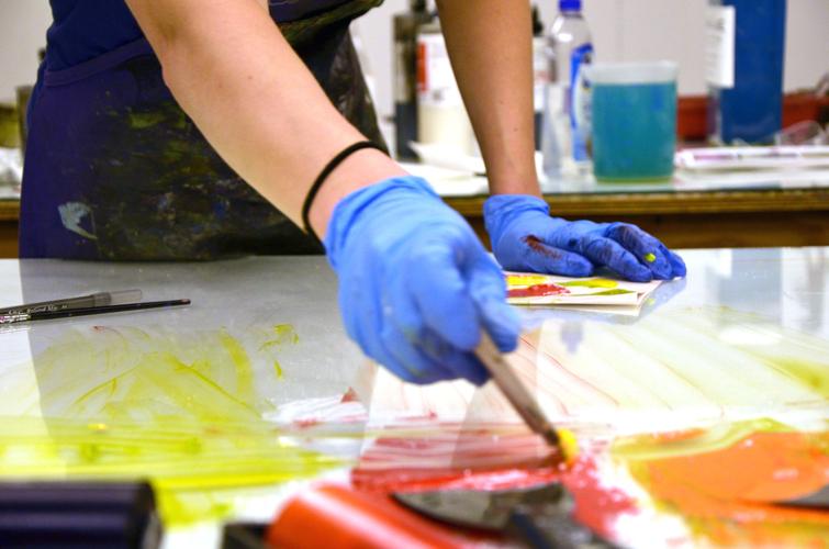 Gallery: Print demonstration | Arts & Culture | kansan.com