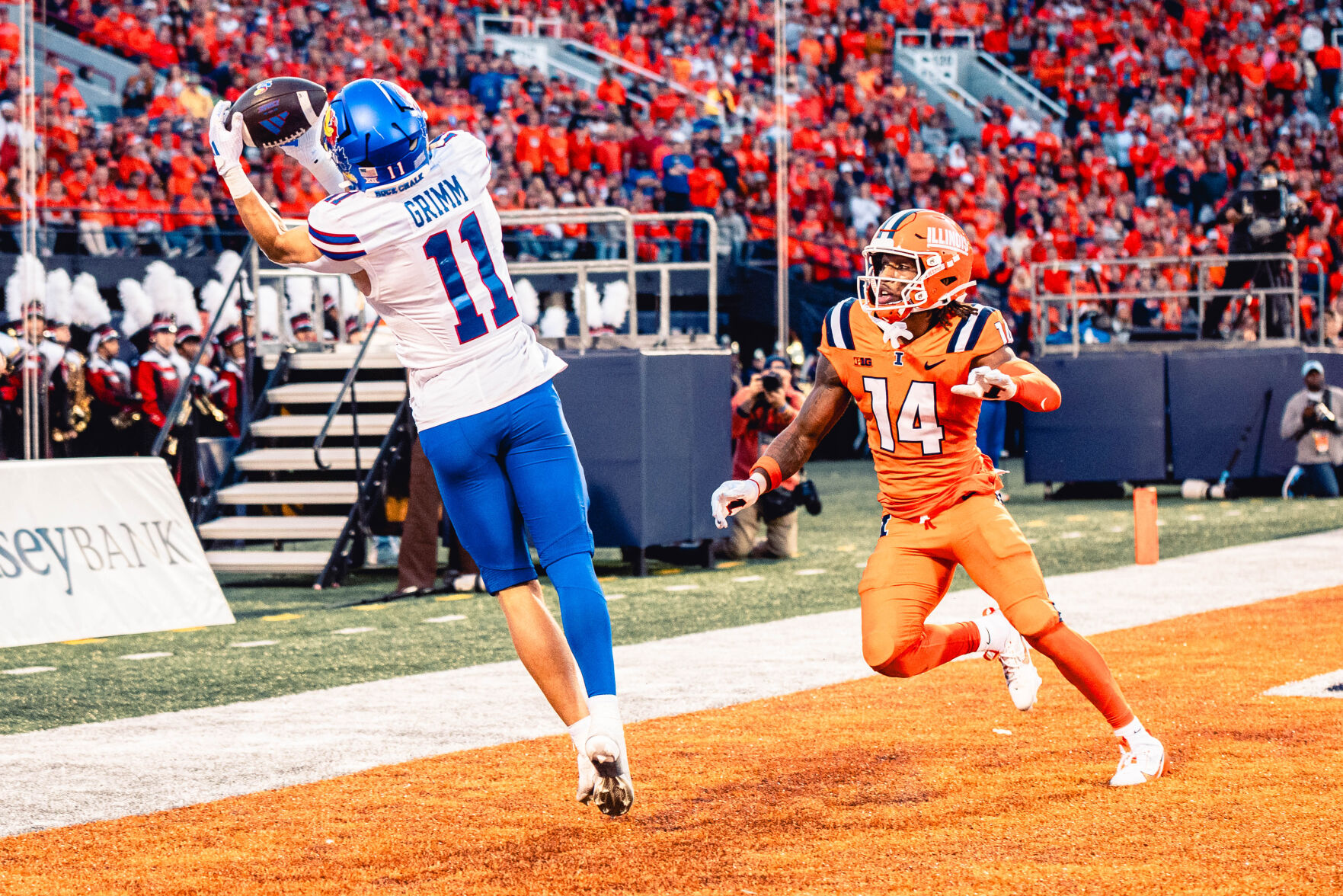 Kansas football Jayhawks impress on second day of Big 12 Pro Day ...