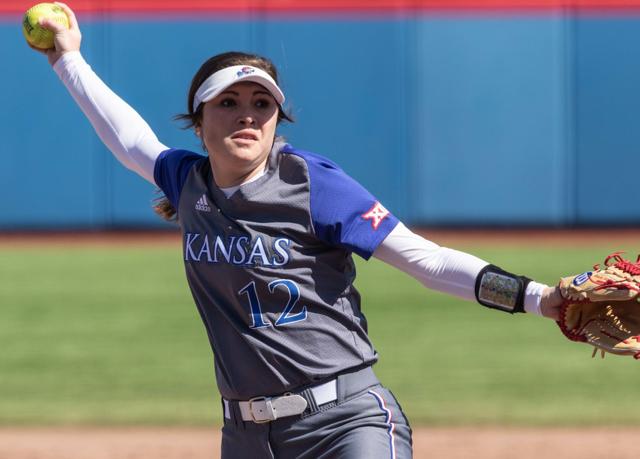 Kansas softball falls to Wichita State in extra innings | Sports ...