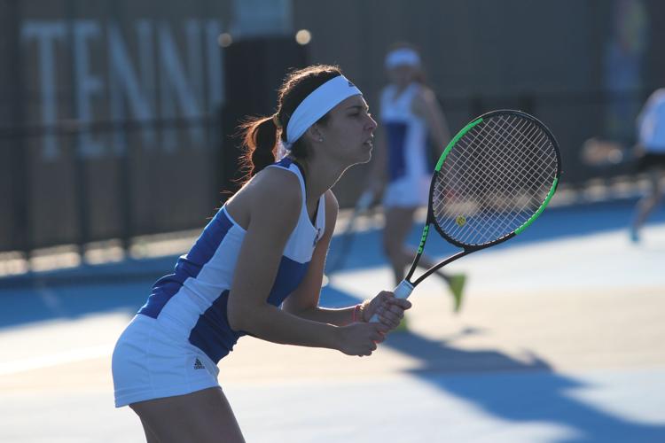 Khmelnitckaia wins thrilling tiebreaker to secure win for Kansas tennis ...