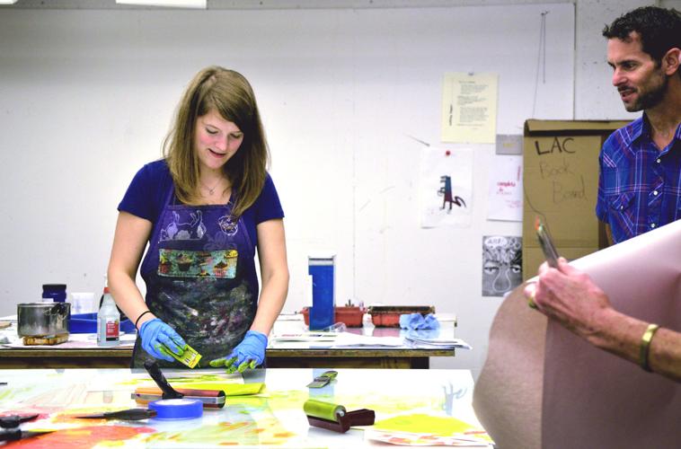 Gallery: Print demonstration | Arts & Culture | kansan.com