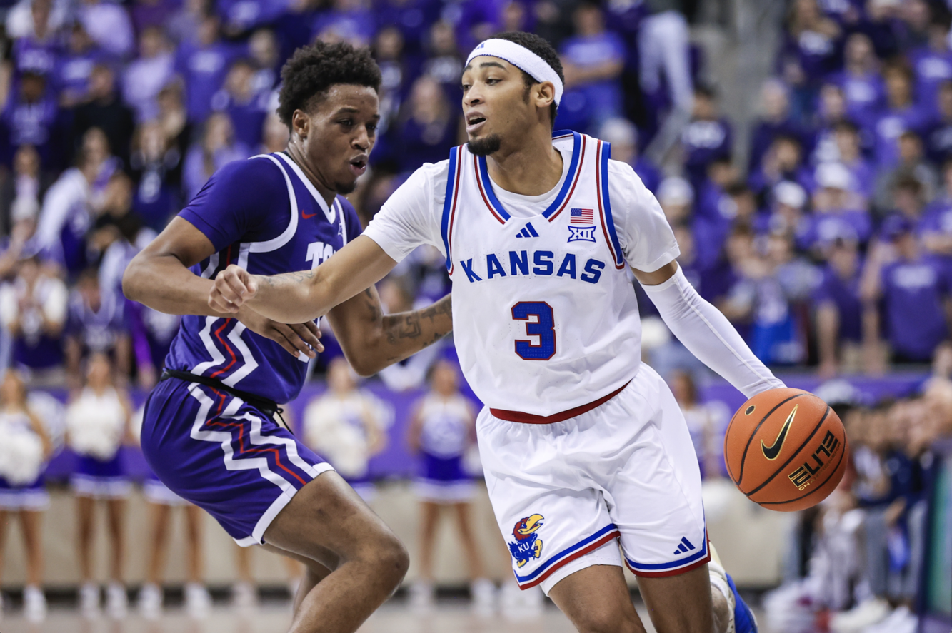 Kansas men's basketball overcomes slow start; knocks off TCU for 5th ...