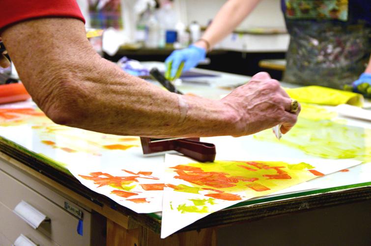 Gallery: Print demonstration | Arts & Culture | kansan.com