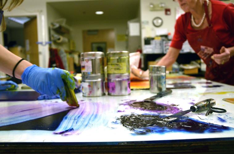 Gallery: Print demonstration | Arts & Culture | kansan.com