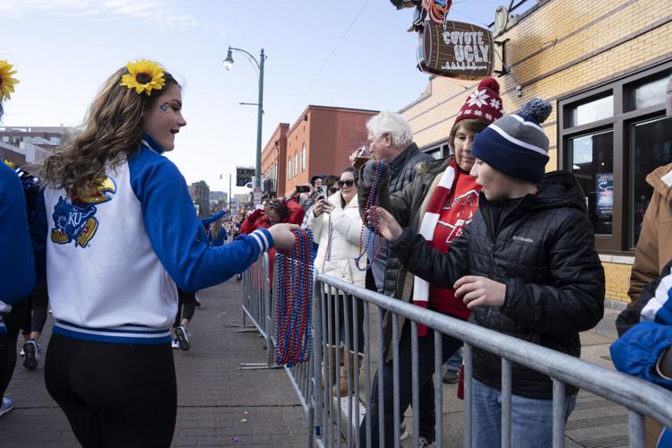 GALLERY: Kansas fans paint Beale Street crimson and blue in excitement ...