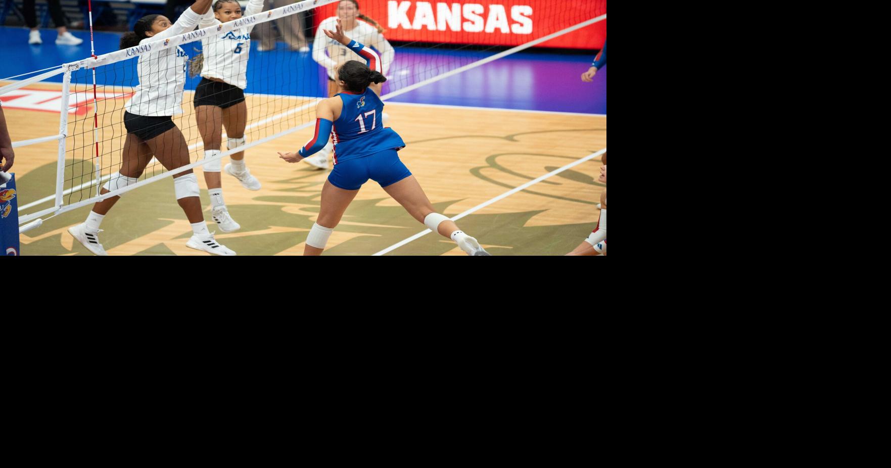 Kansas volleyball offense continues to shine in sweep win over Tulsa ...