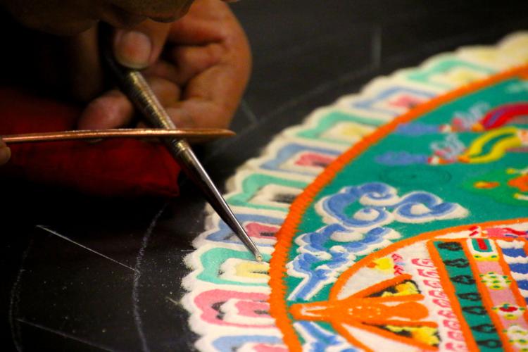 Tibetan Monks Sand Painting | | kansan.com