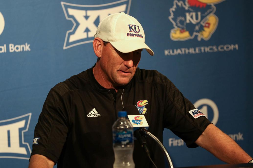 KU football coach David Beaty relieved of duties, will coach final 3 ...