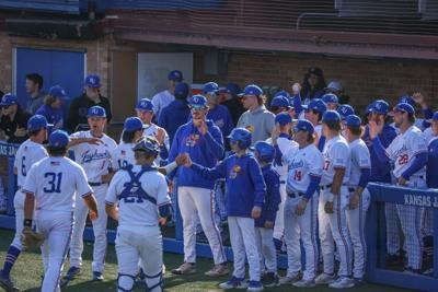 Kansas baseball prevails over Nebraska in high-scoring Buck O’Neil ...