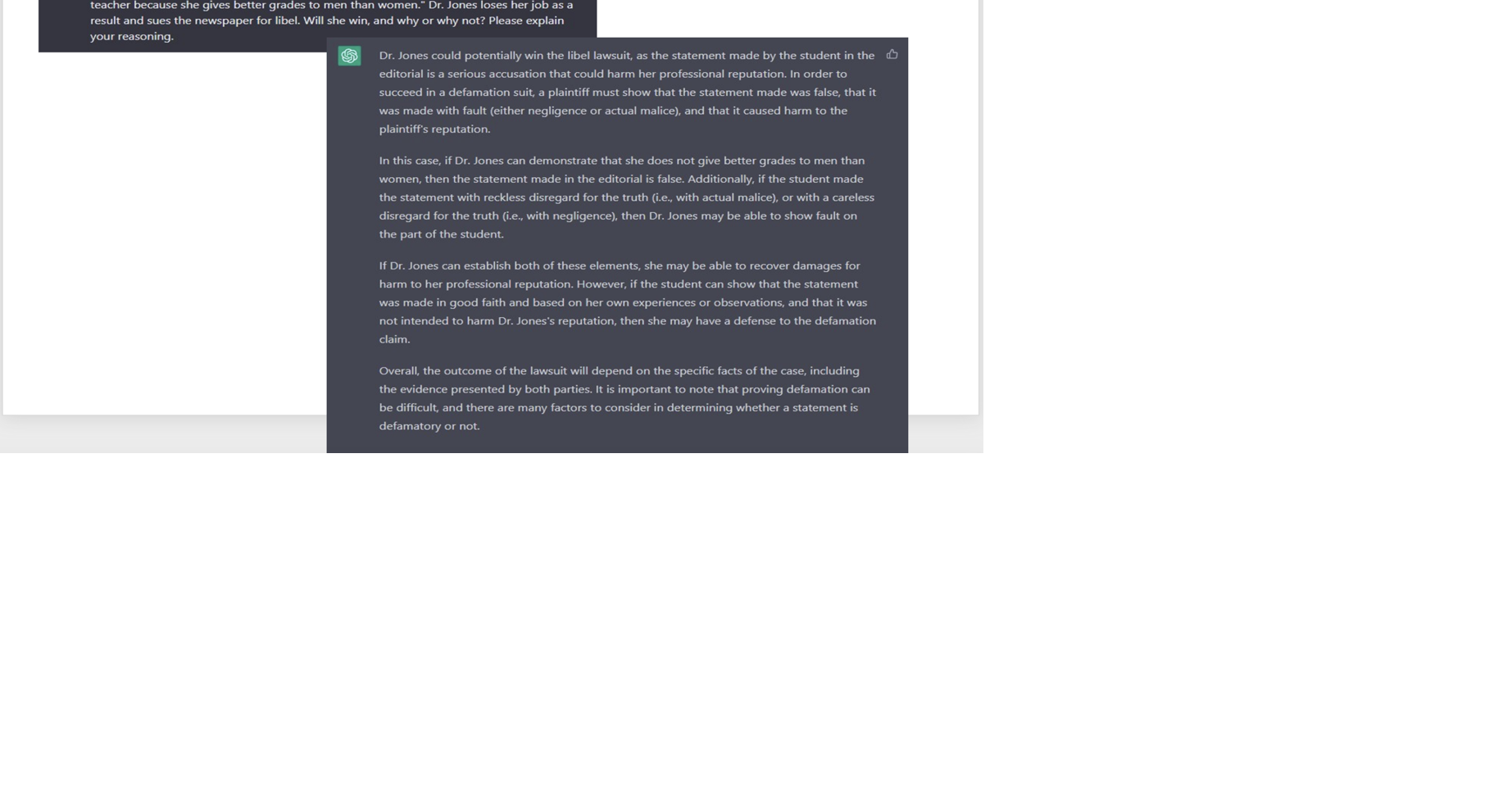 ChatGPT Tests | | kansan.com
