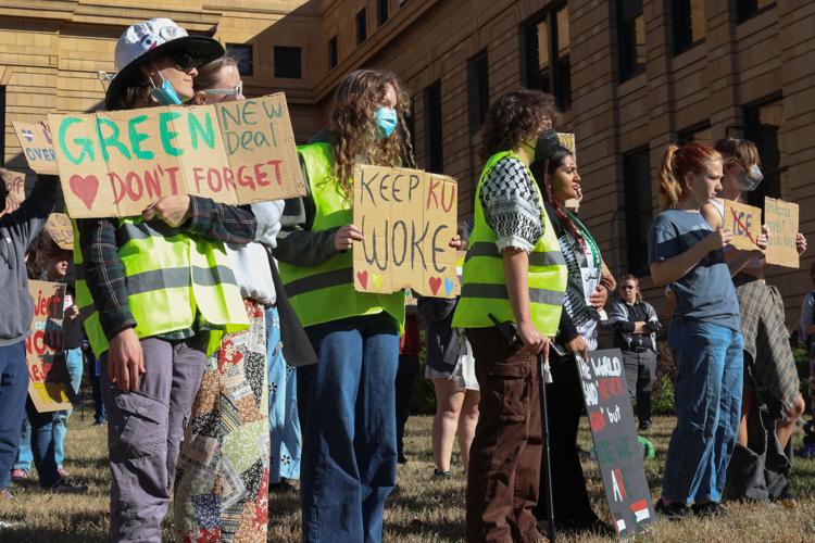 KU students call for action on campus and national issues | News ...