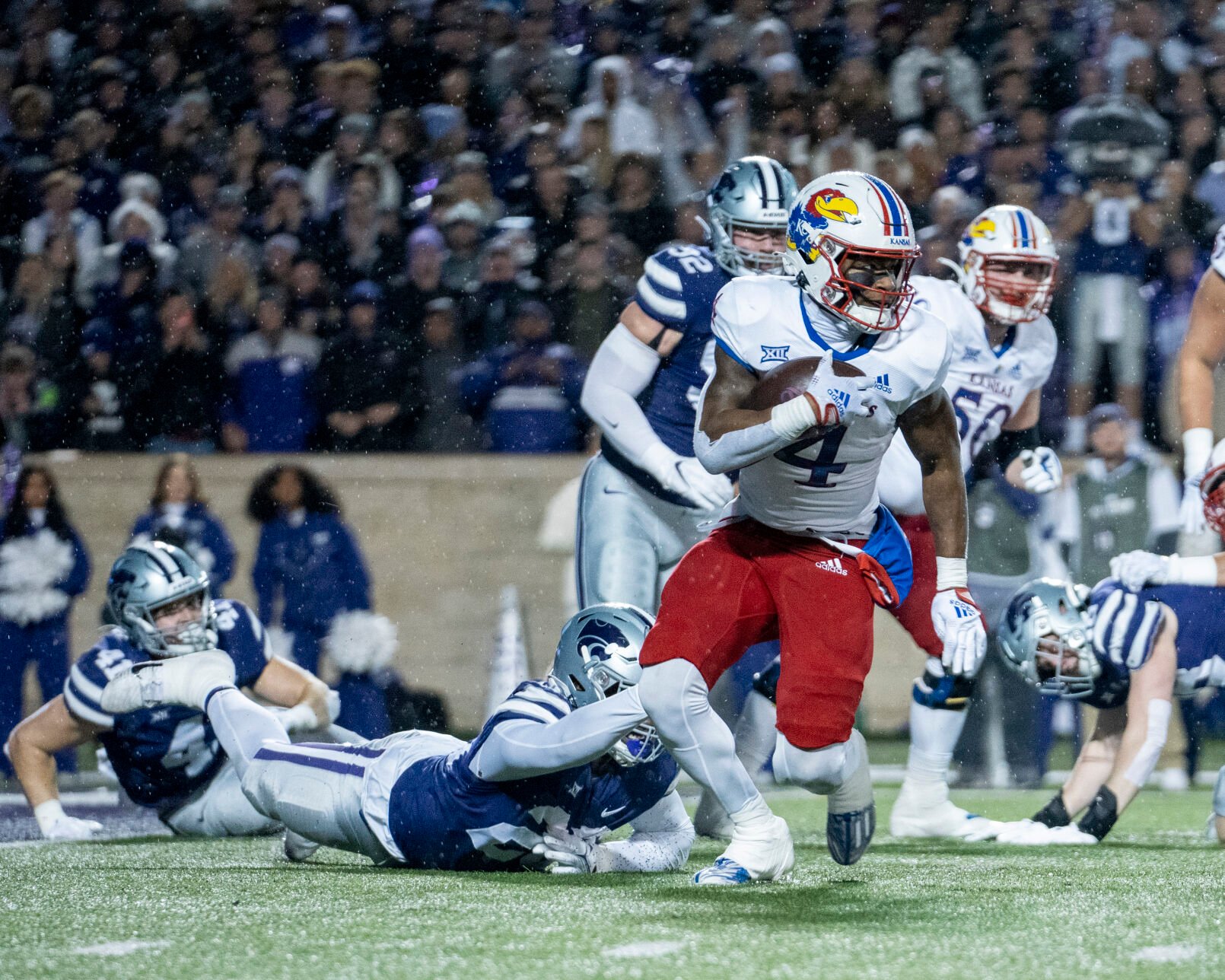 Kansas falls to K-State in Sunflower Showdown | Sports | kansan.com