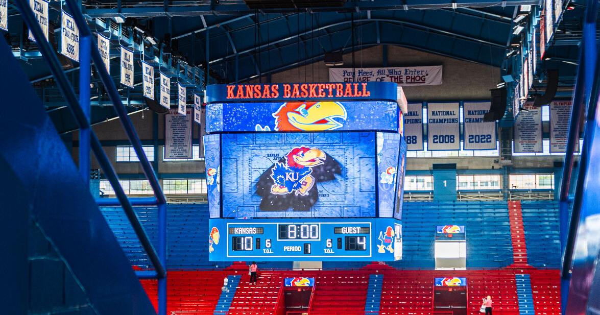 Kansas Athletics unveils transformative renovations to Allen Fieldhouse ...