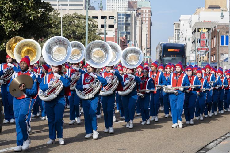 GALLERY: Kansas fans paint Beale Street crimson and blue in excitement ...