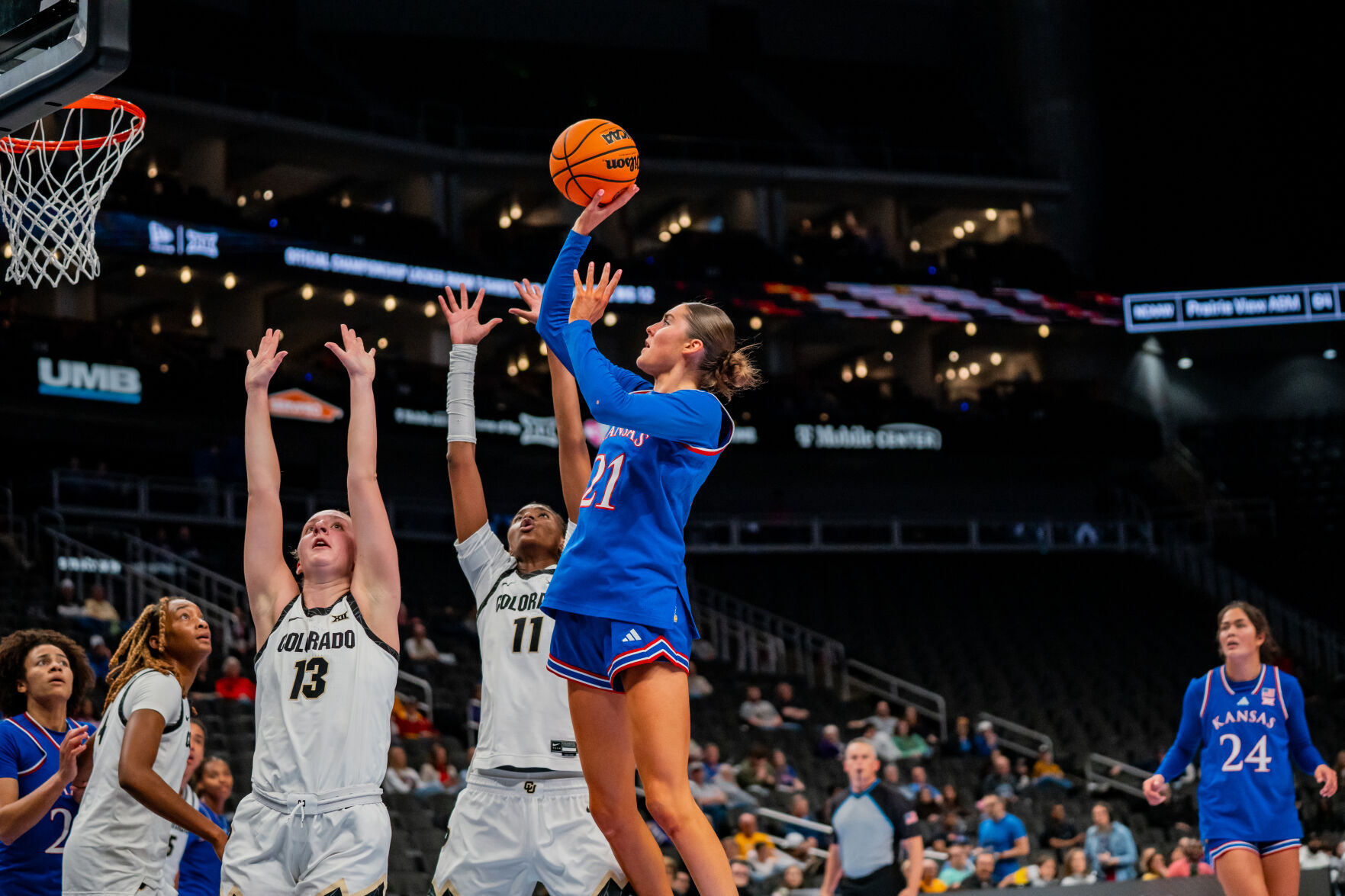 Elle Evans wins 3 titles at State Farm College Championships | Sports ...