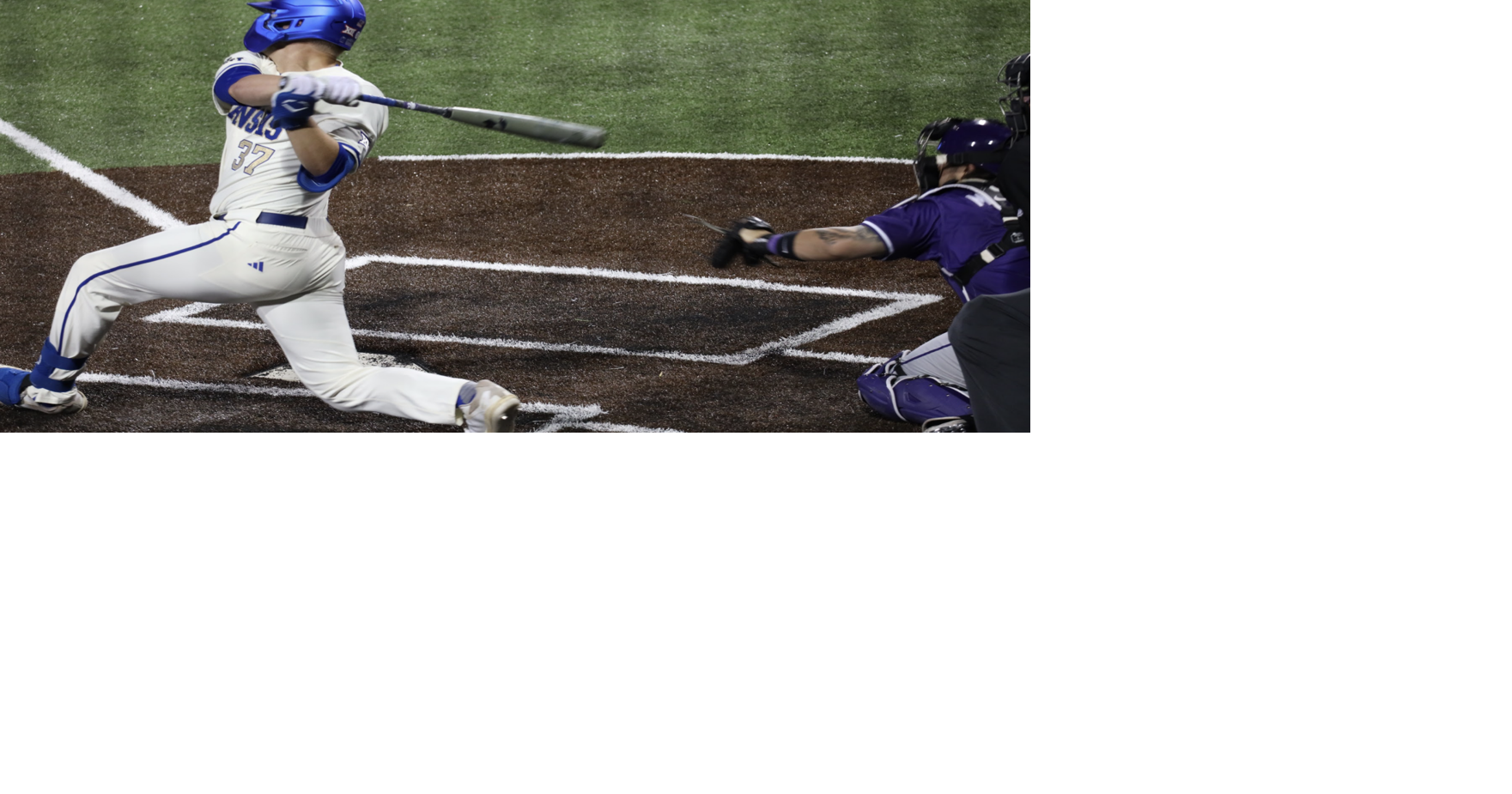 Hauge’s late homer fuels stunning KU Sunflower Showdown comeback ...