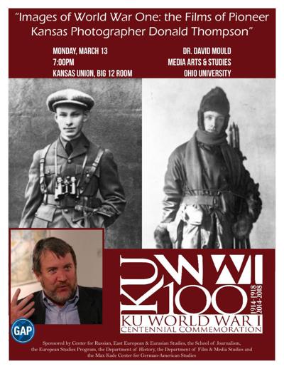 CREES to host lecture on World War I photographer Donald Thompson ...