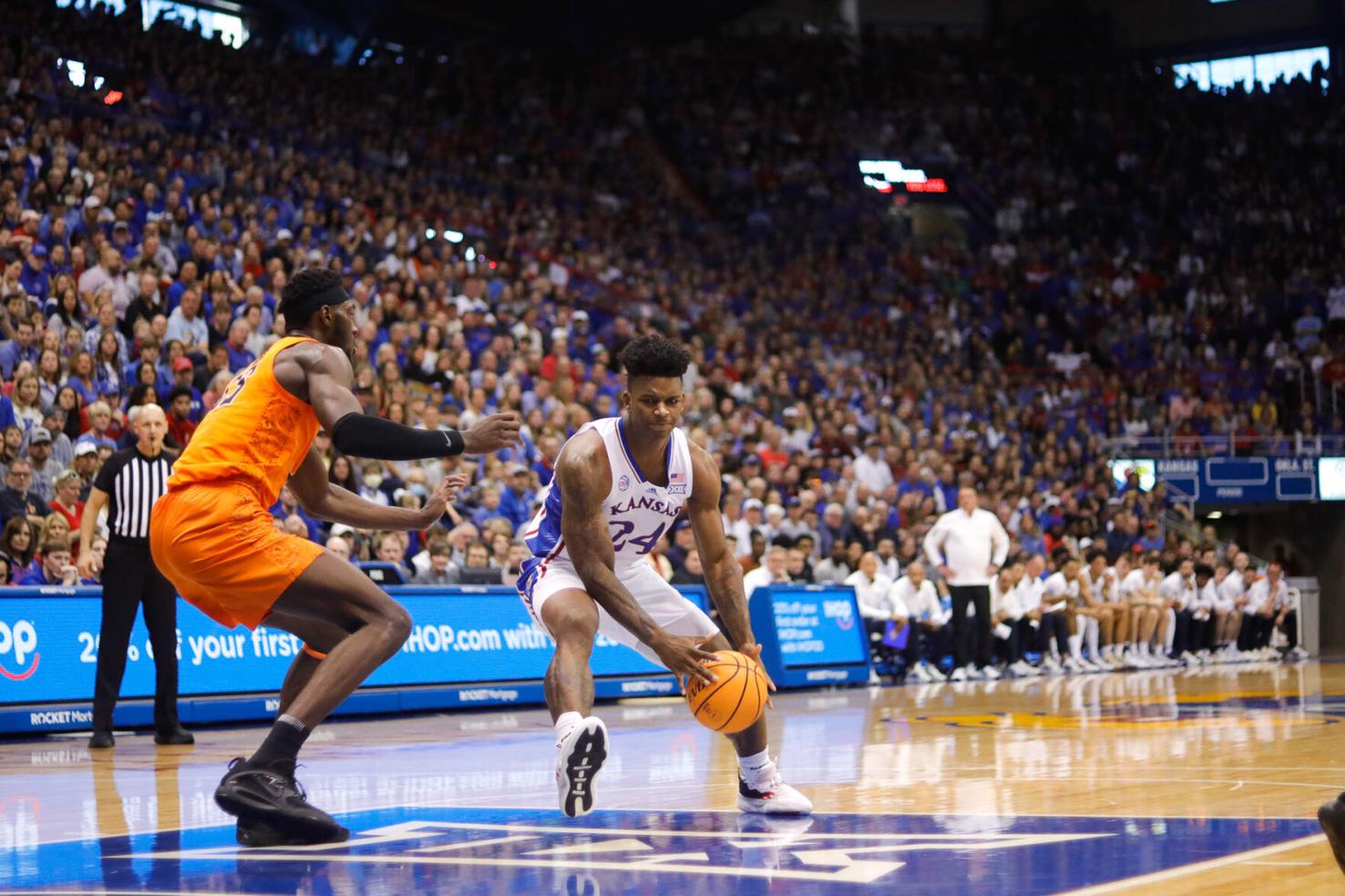 Adams’ emergence as a scorer on display in win over Oklahoma State ...