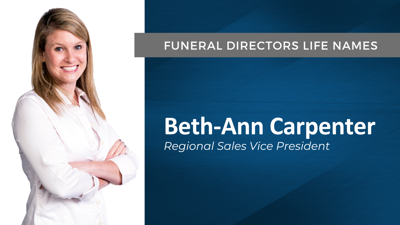 Funeral Directors Life Names Beth-Ann Carpenter as Regional Sales Vice ...