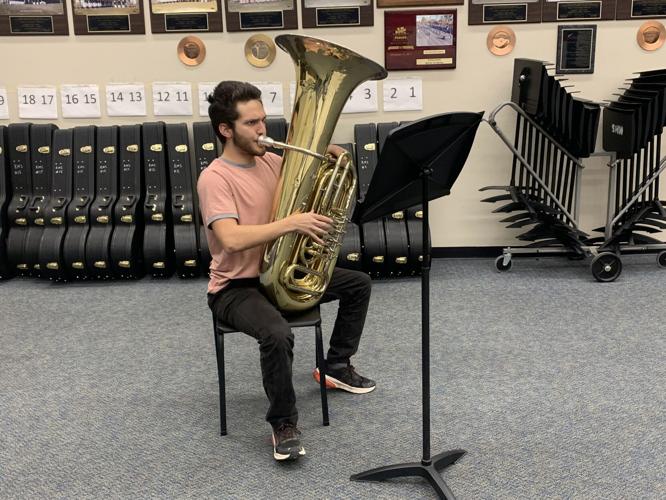 high school tuba