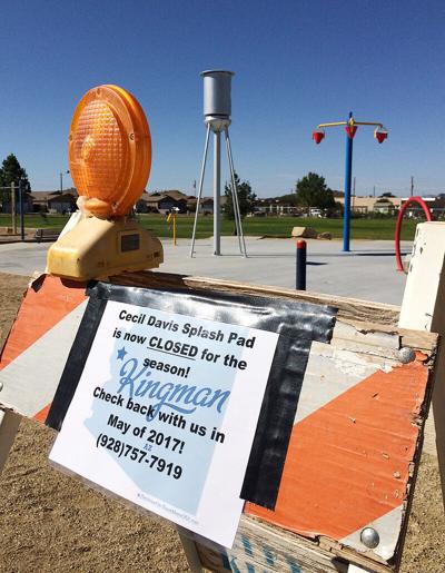 Splash Pad closed for the season | Features | kdminer.com