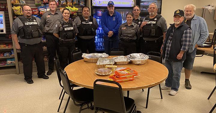 Thanksgiving for detention officers at county jail | Features | kdminer.com
