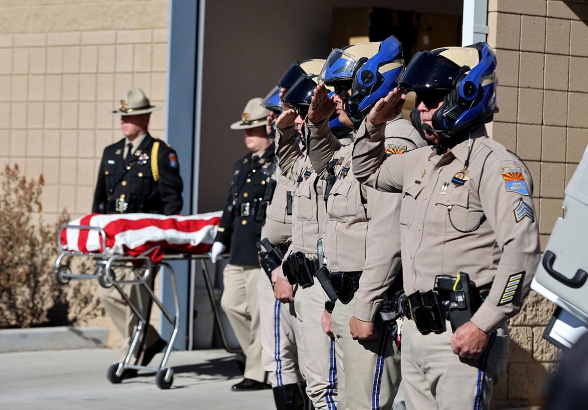 Gallery: Honor cordon for fallen trooper-paramedic Hunter Bennett ...