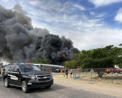 Man rescued from fire north of Kingman | News | kdminer.com