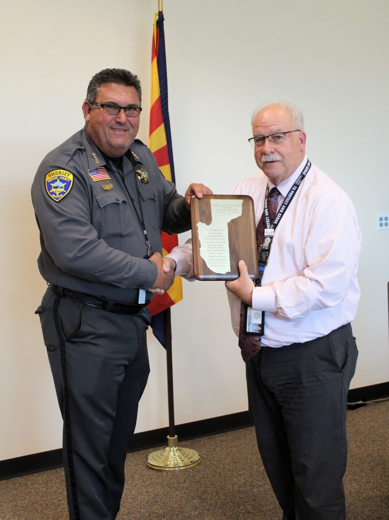Saying goodbye: Mohave County Sheriff’s Office bids farewell to longtime Captain | News ...