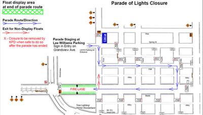 Parade route closures | | kdminer.com
