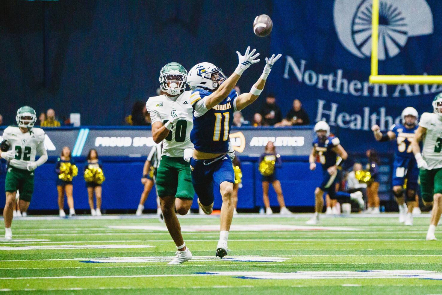 NAU staves off Cal Poly after wild sequence before halftime; risky ...