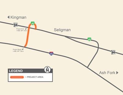 Interstate 40 lane closures near Seligman starts Tuesday | | kdminer.com