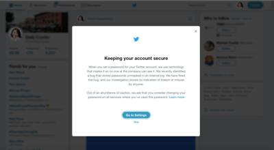 Twitter finds security bug, advises changing passwords | National ...